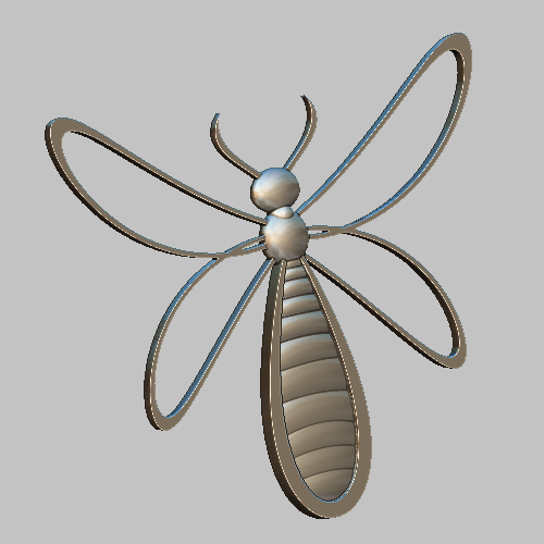 🐝 bee, insect STL, obj・ STL File for 3D printing and CNC machining ...