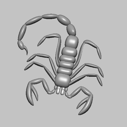 STL file scorpion stl file 🦂 (OBJ)・3D print design to download・Cults