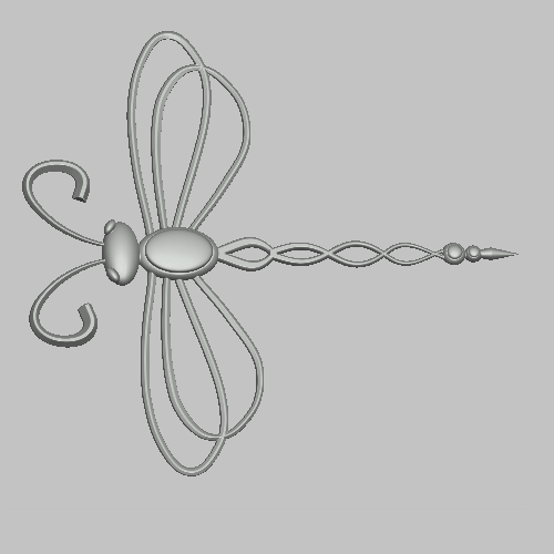 STL file Dragonfly 3d Relief STL file 📁 ・3D printer model to download・Cults