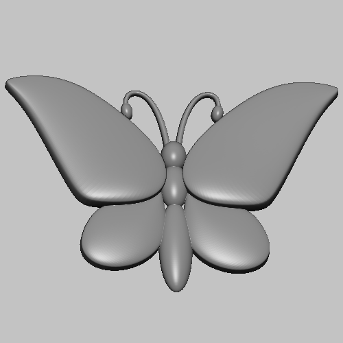STL file BUTTERFLY, BUTTERFLY 2 models 3D STL FILE 🦋 ・3D printable ...