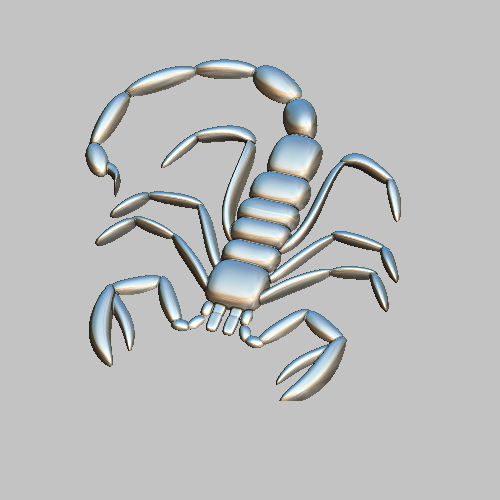 STL file scorpion stl file 🦂 (OBJ)・3D print design to download・Cults