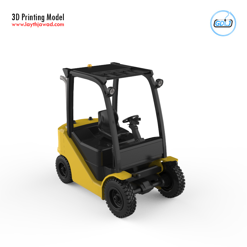 3D file Clark S20 53 Forklift Truck - PRO version 🚚 ・3D print design to ...