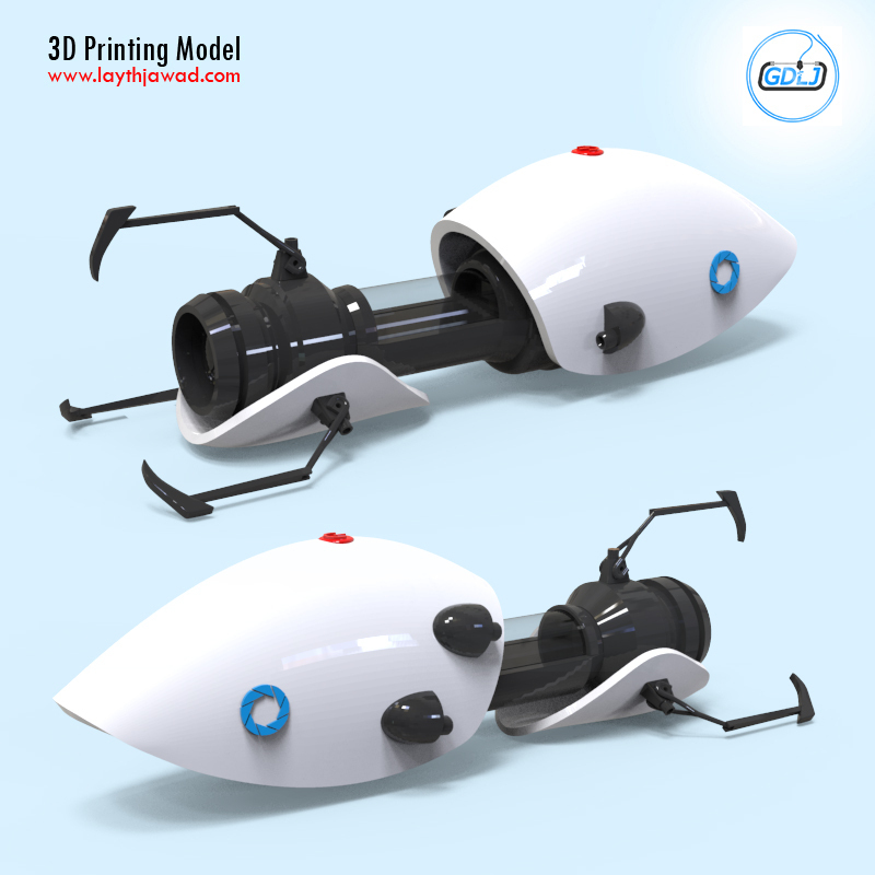 3D file Portal Gun 🔫 ・3D print design to download・Cults