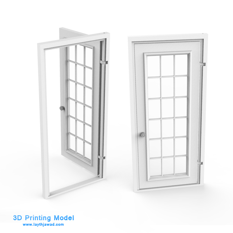 STL file Internal Door 🚪 (OBJ and DXF)・3D printable model to download・Cults