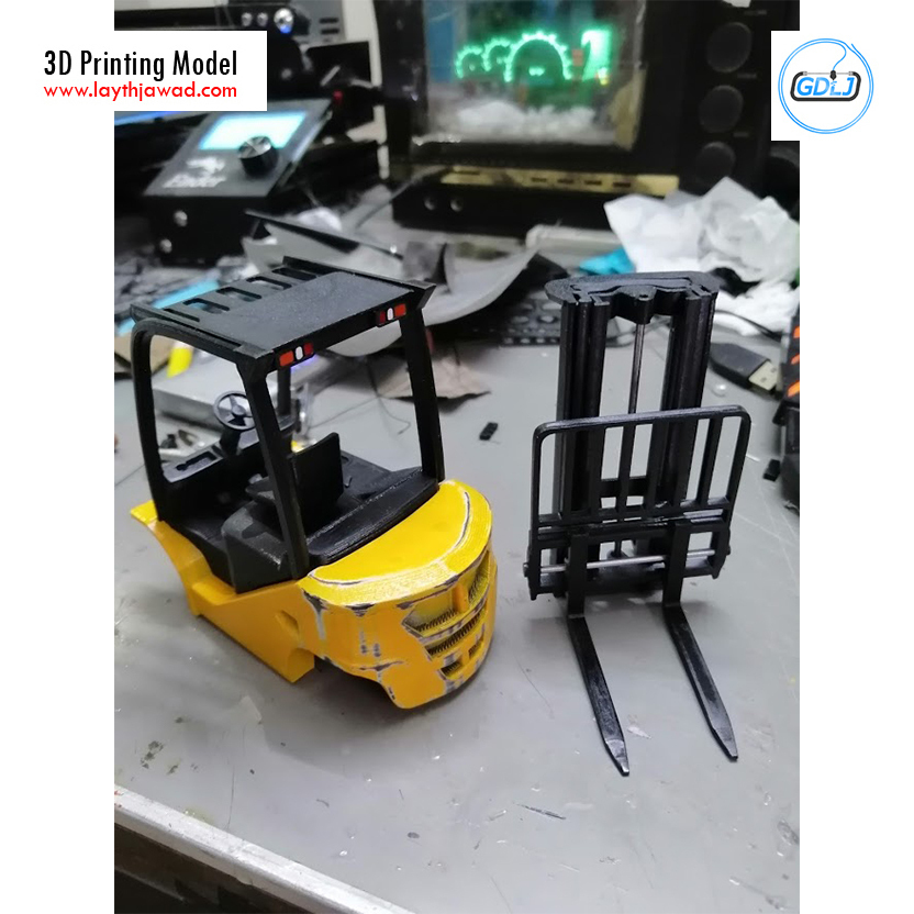 3D file Clark S20 53 Forklift Truck - PRO version 🚚 ・3D print design to ...