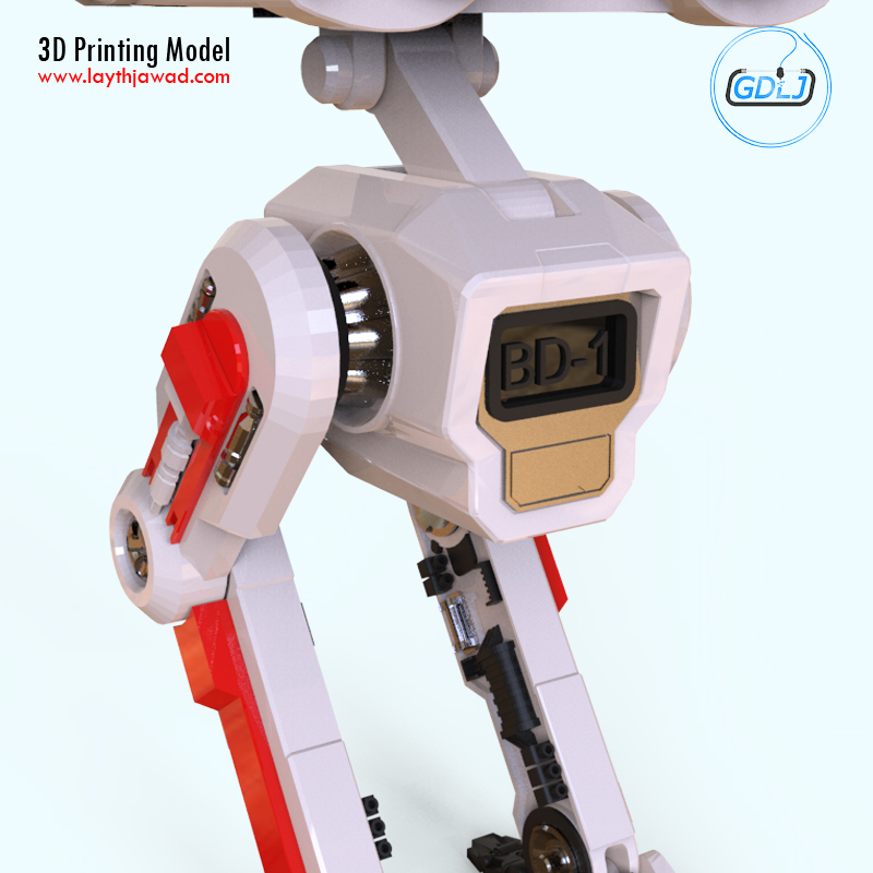 3D file JFO BD-1 Star Wars - Pro version ⭐ ・3D printable model to ...