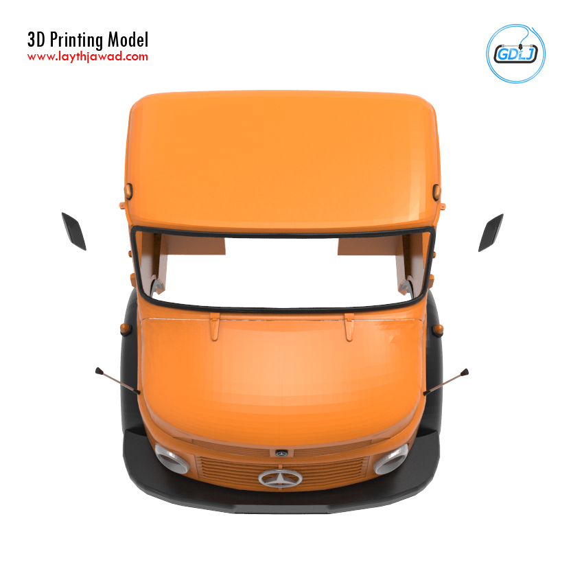 Archivo STL Camión Mercedes-Benz 1924-2624 Cabina - Versión Profesional Completa 🚗 ・Diseño de ...