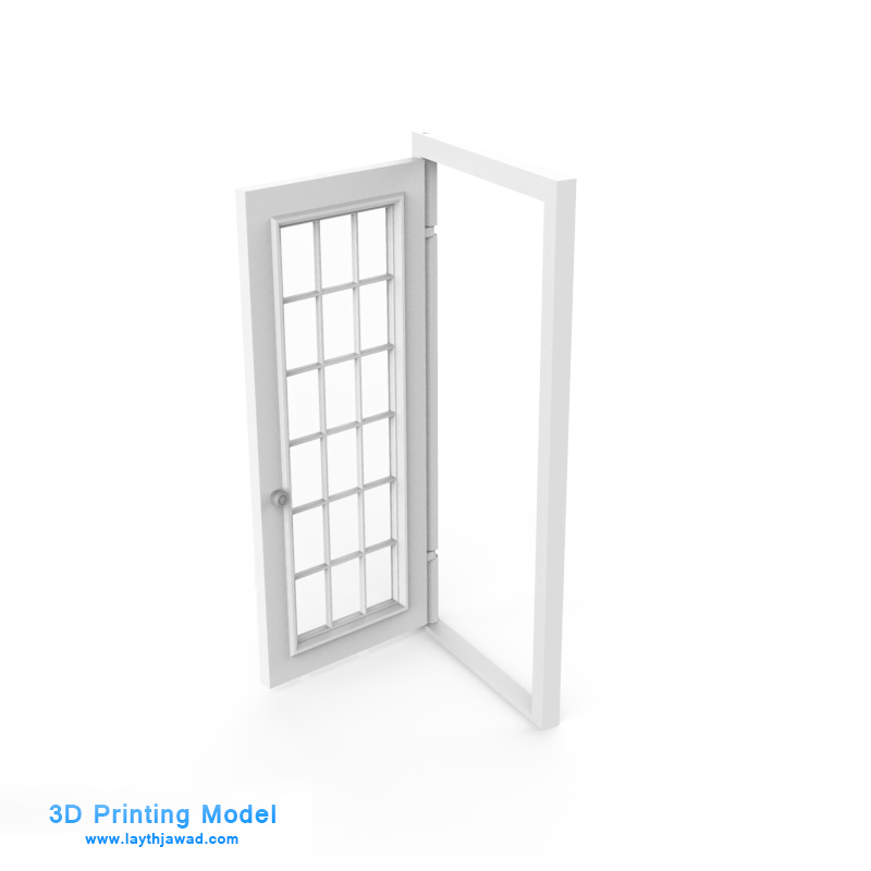 STL file Internal Door 🚪 (OBJ and DXF)・3D printable model to download・Cults