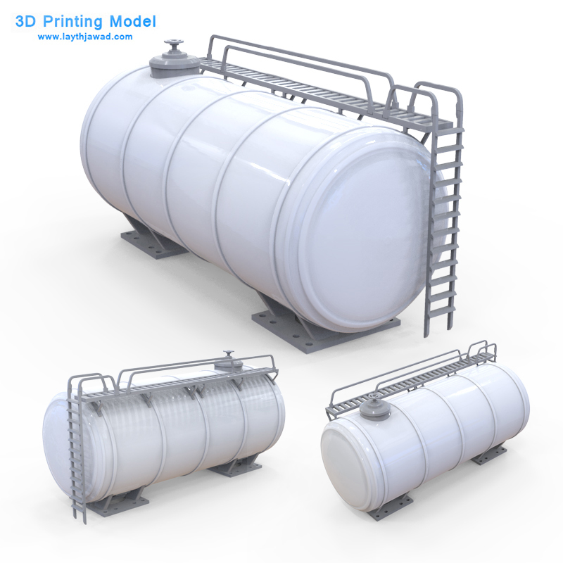 STL file Fuel Tank ⛽ (DXF)・Template to download and 3D print・Cults