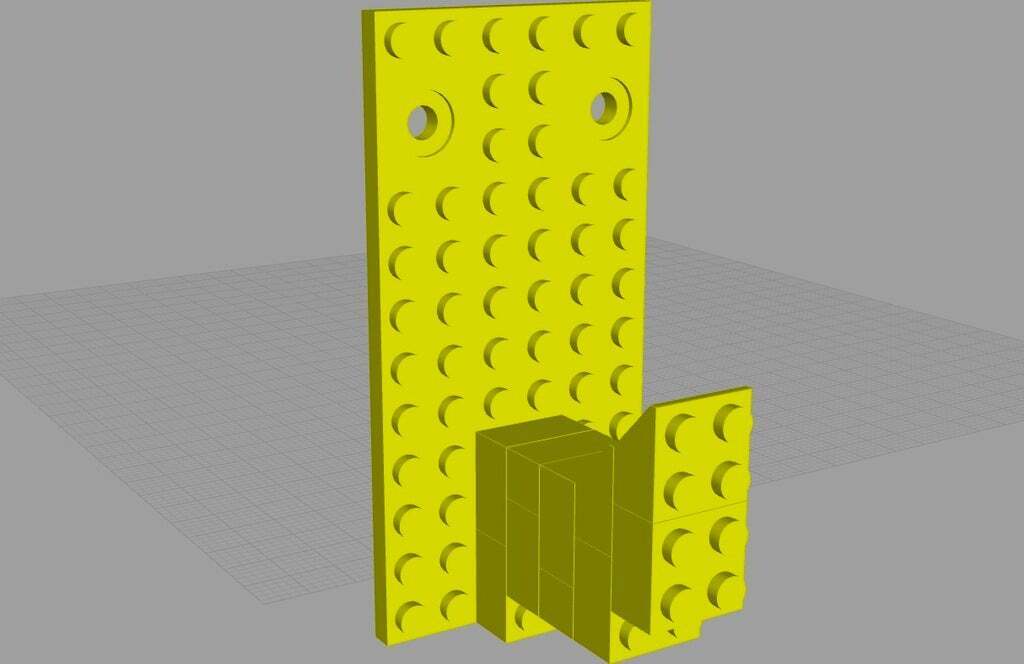 Free STL file Lego coat hook 🧥 ・3D printer model to download・Cults