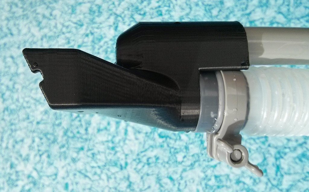 🎱 Pool vacuum cleaner nozzle for INTEX filter hose・Free STL File for ・Cults
