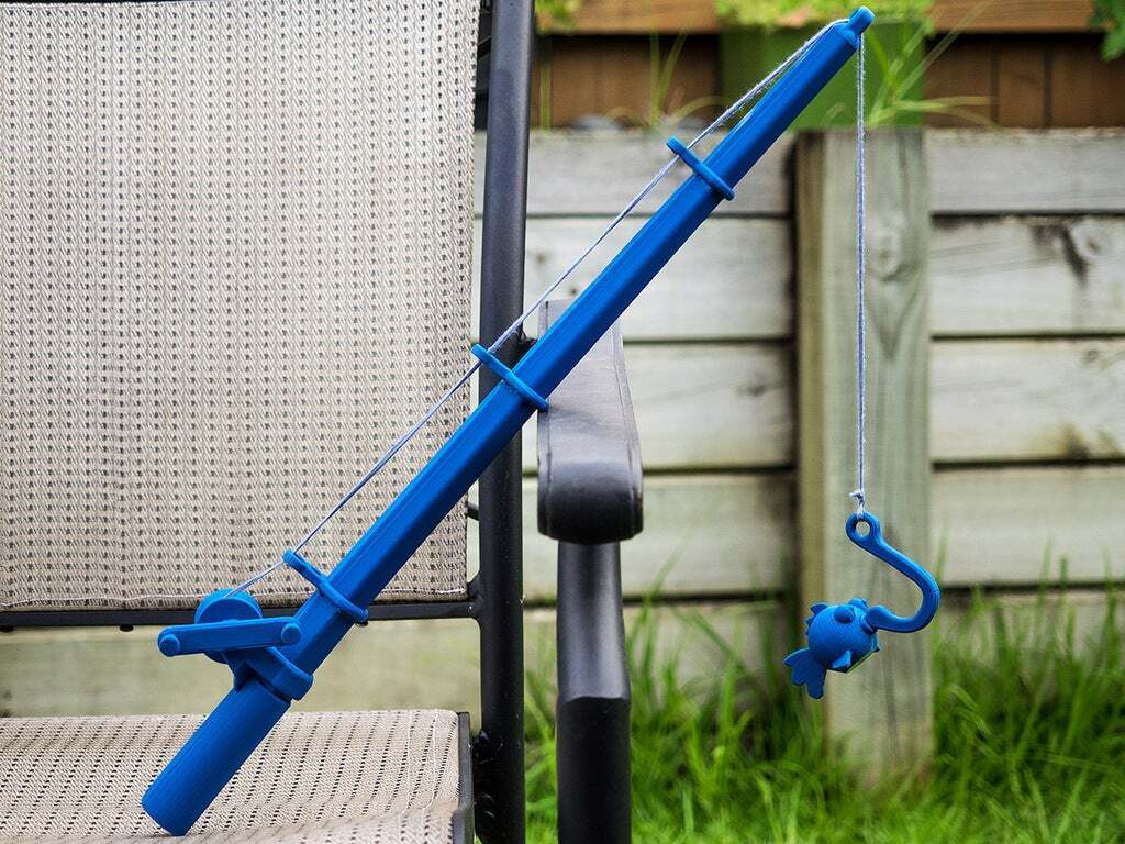 Free STL file Magnetic Fishing Rod 🧲・3D printer design to download・Cults