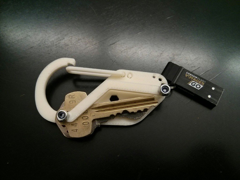 Free STL file DIY Keybiner 🔑・3D print object to download・Cults