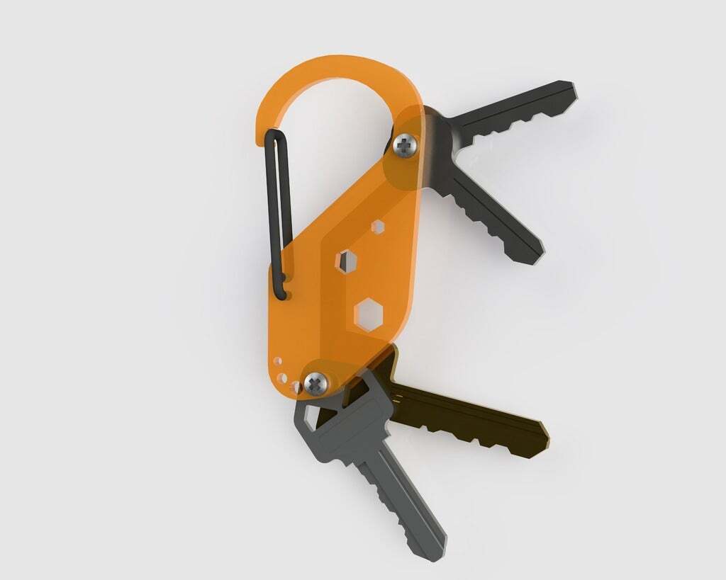 Free STL file DIY Keybiner 🔑・3D print object to download・Cults