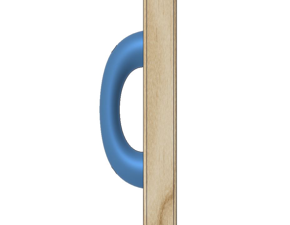 STL file Handle grip hilt haft screwable inclusive gcode for PRTG ...