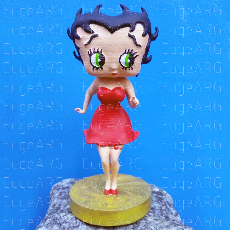 ️‍🔥 Betty Boop・ STL File for ・Cults