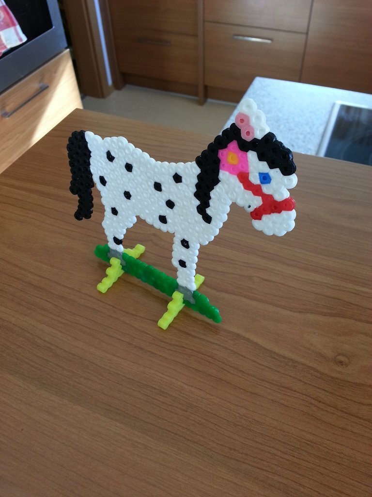 Free STL file hama beads (fuse beads, ironing beads) stand ...