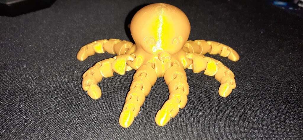 3D printable Cute Mini Octopus・Cults