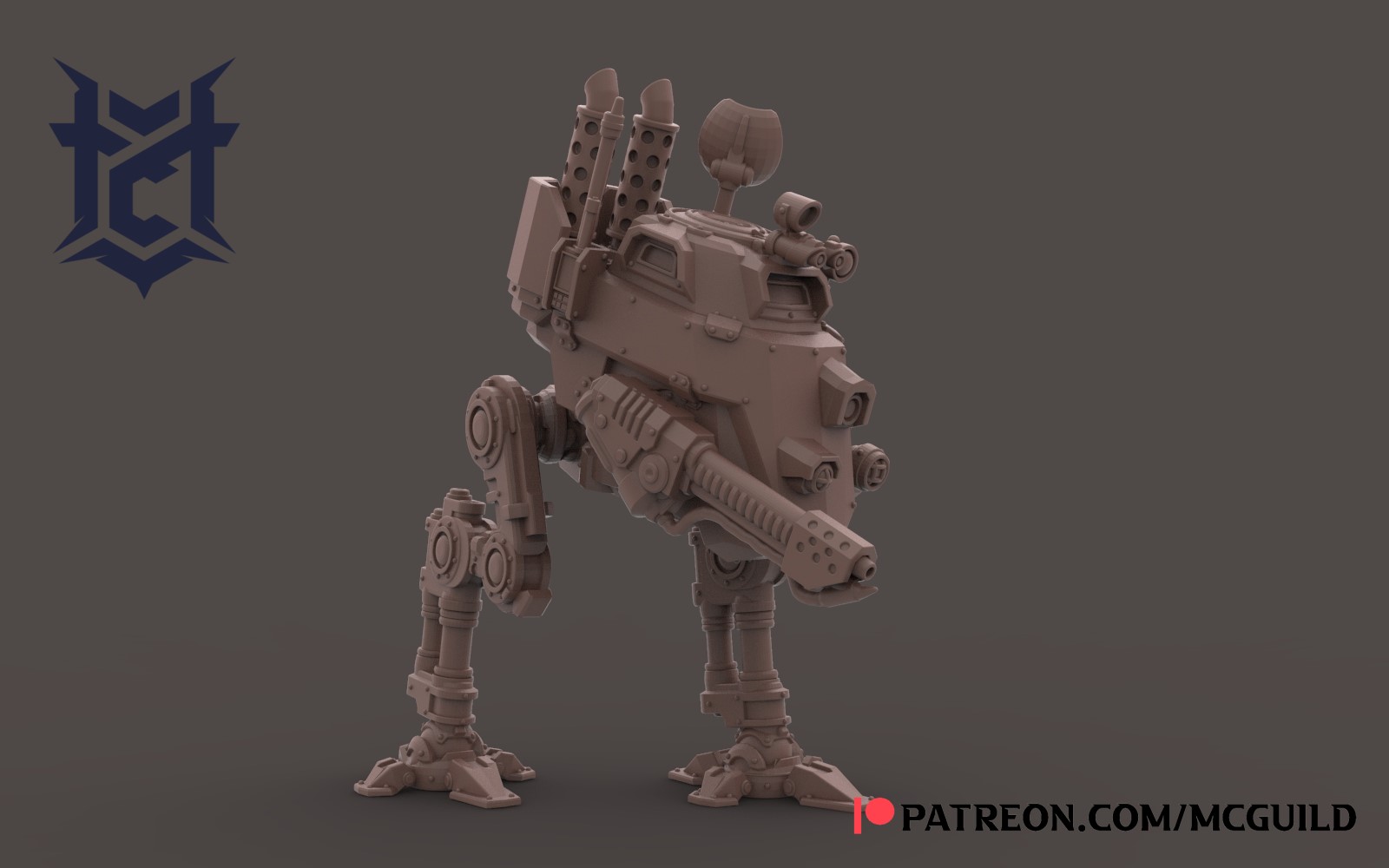 👷 Dusty Walker (builder kit)・ 3D File for ・Cults