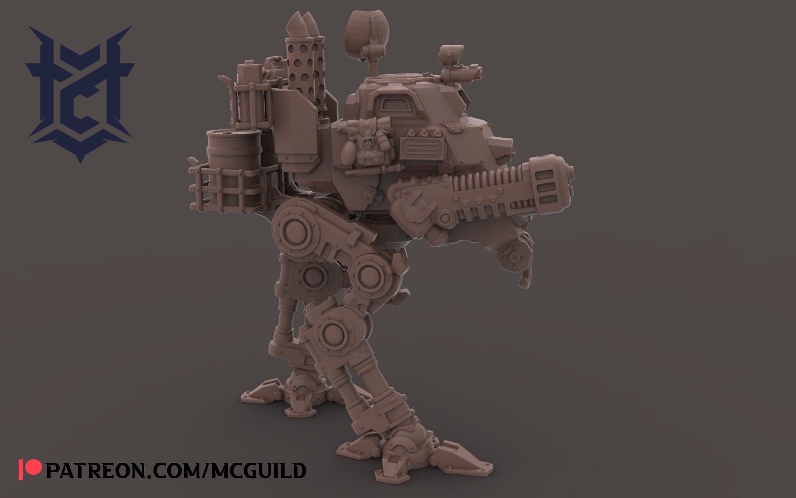👷 Dusty Walker (builder kit)・ 3D File for ・Cults