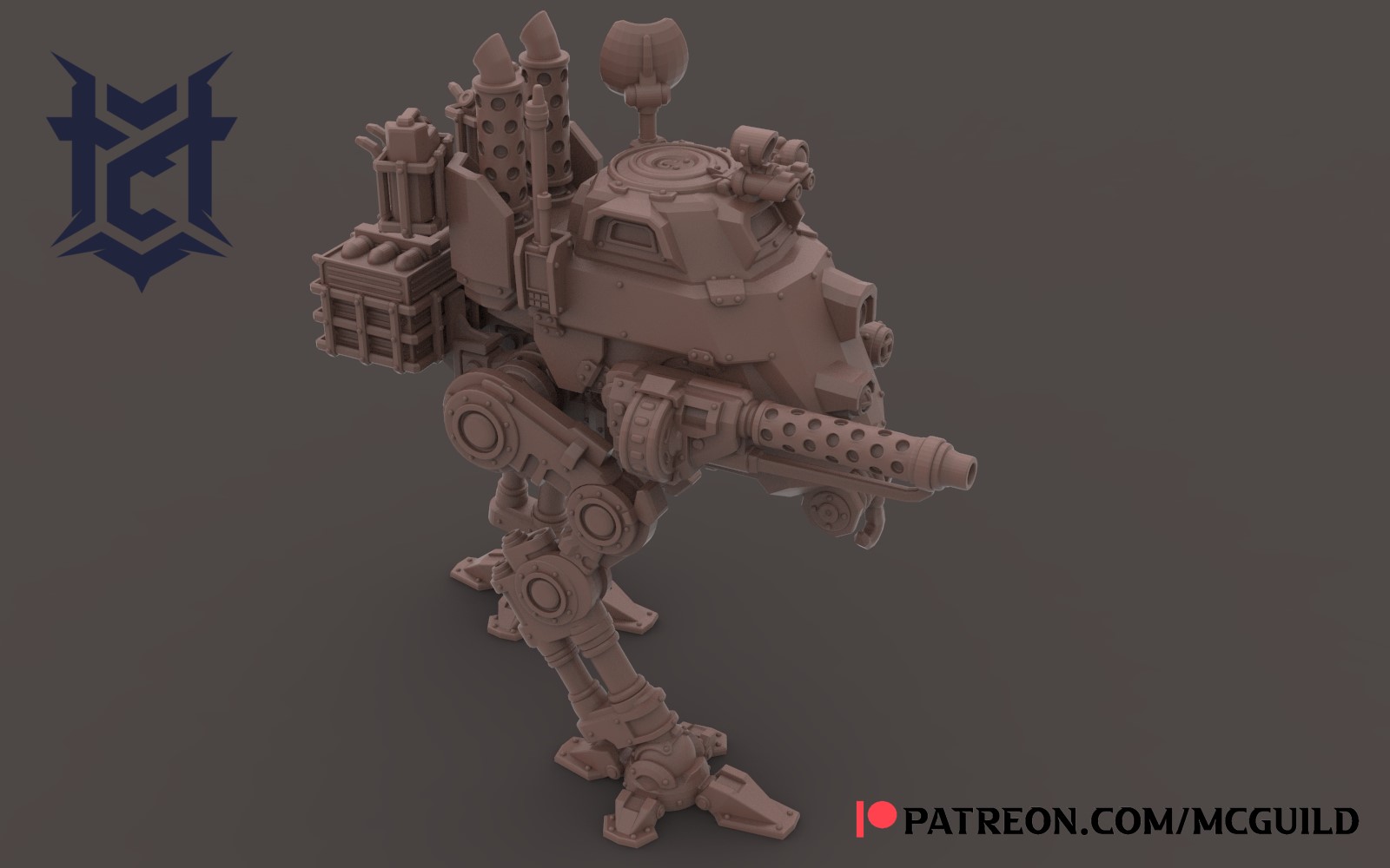 👷 Dusty Walker (builder kit)・ 3D File for ・Cults