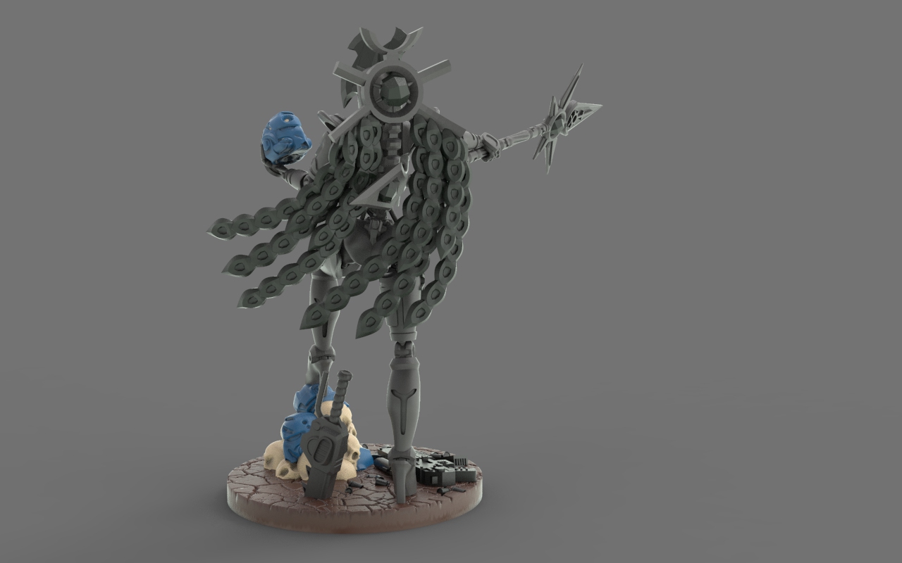 arquivo 3D Female Necro Lord ♀️ ・modelo para impressão 3D para download ...
