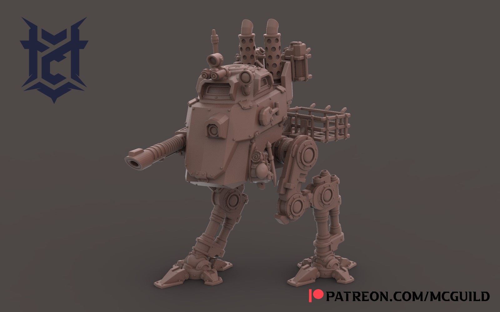 👷 Dusty Walker (builder kit)・ 3D File for ・Cults