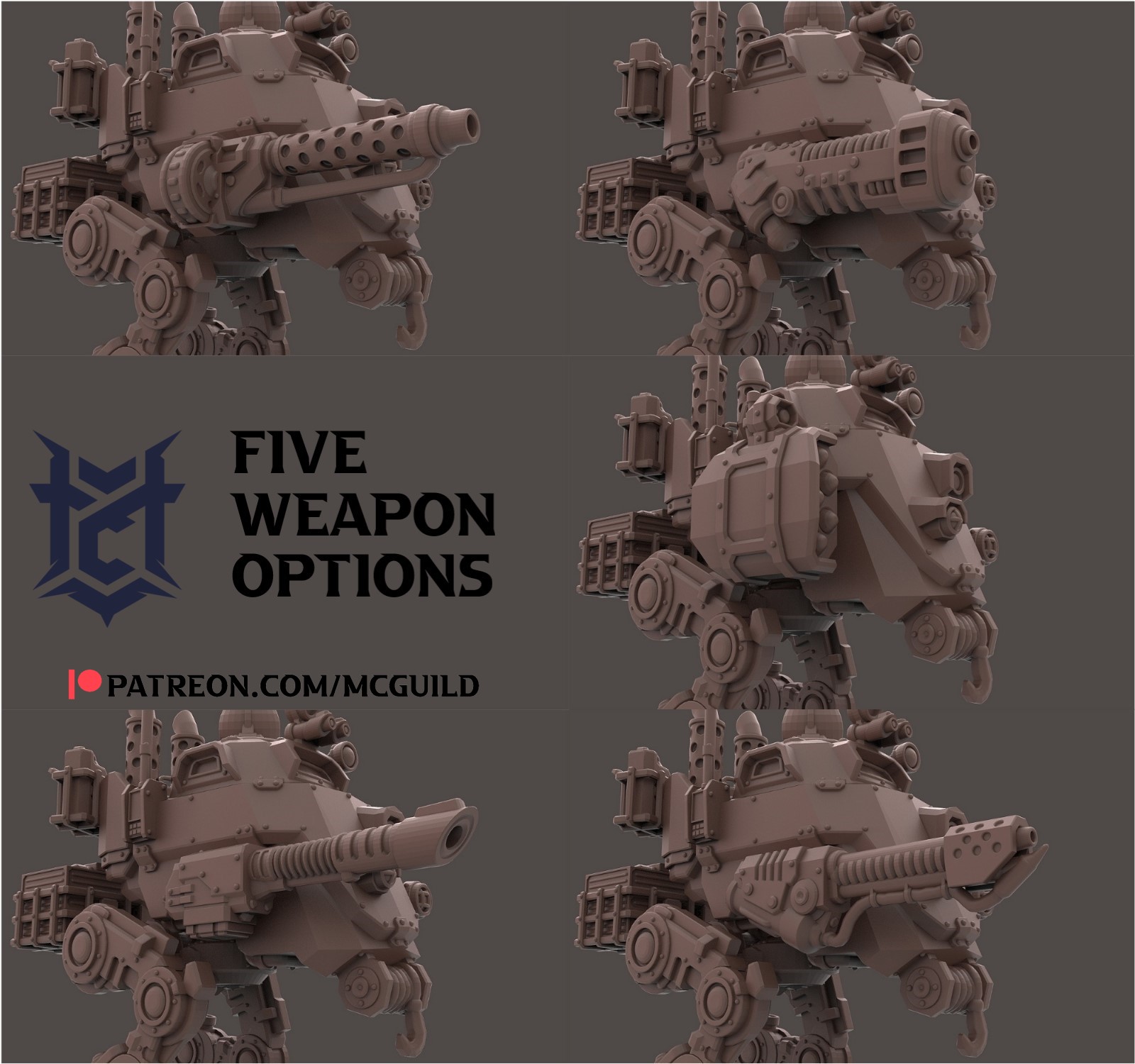 👷 Dusty Walker (builder kit)・ 3D File for ・Cults