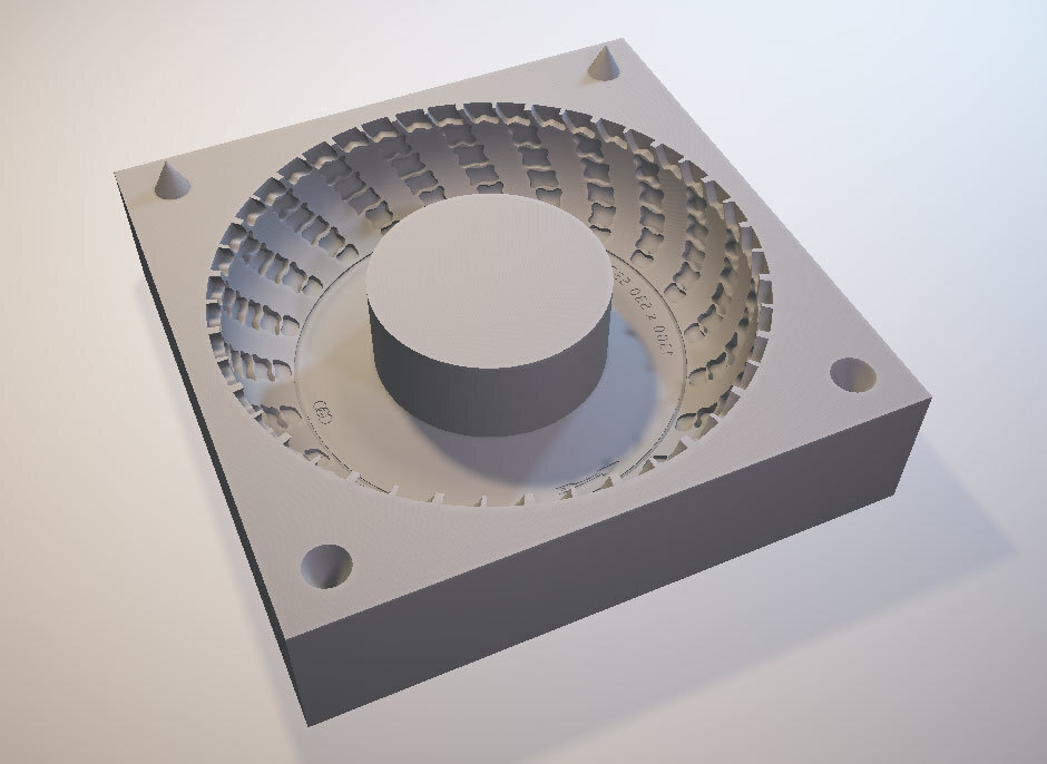 🚁 Kraz 255B tire mould form・Free 3D File for ・Cults