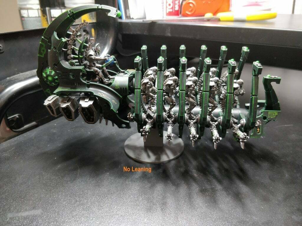 👻 Necron Ghost and Doom's Day Ark Base・Free STL File for ・Cults