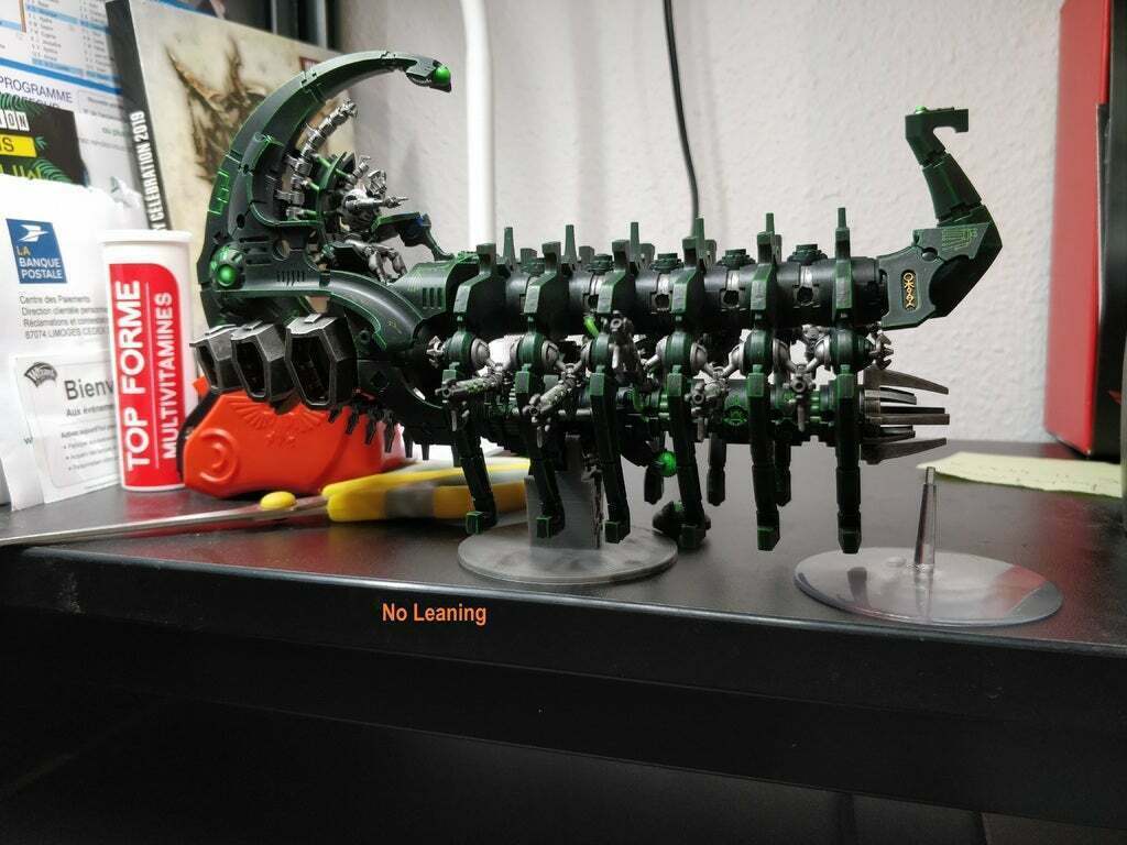 👻 Necron Ghost and Doom's Day Ark Base・Free STL File for ・Cults