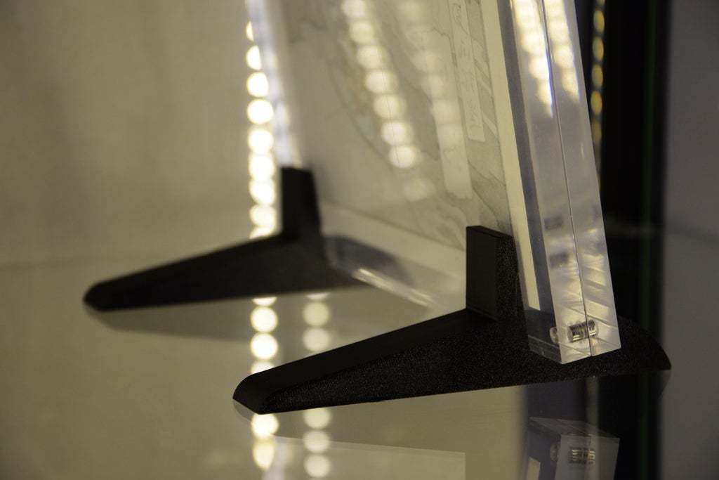 🖼️ Stand for acrylic photo/woodblock print frame・Free STL File for ・Cults