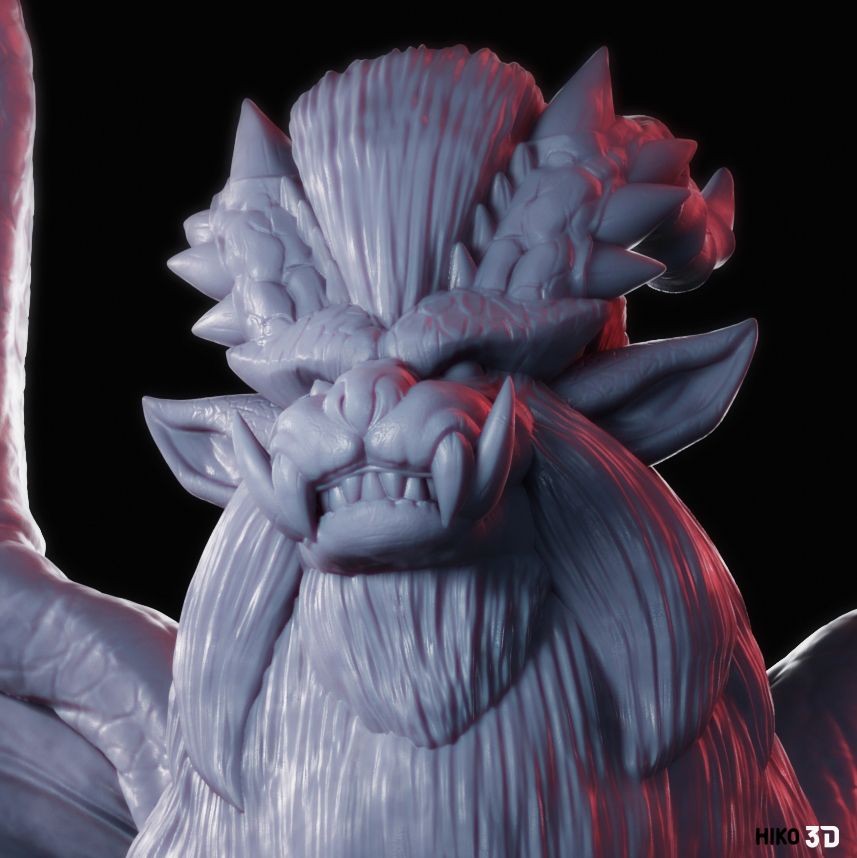 STL file Teostra - Monster Hunter - 3D Fan Art - 👹 ・3D printable model ...