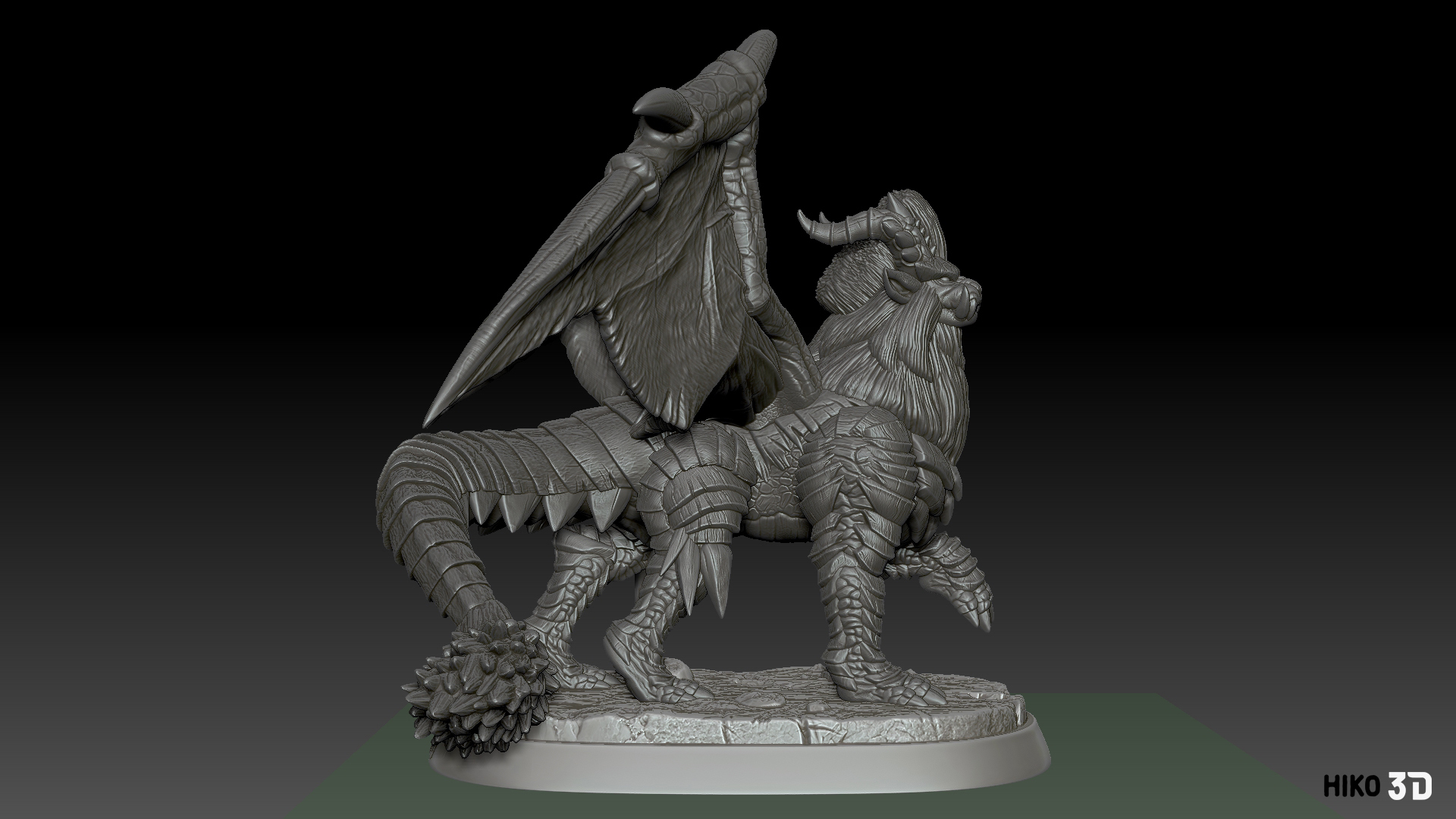 STL file Teostra - Monster Hunter - 3D Fan Art - 👹 ・3D printable model ...