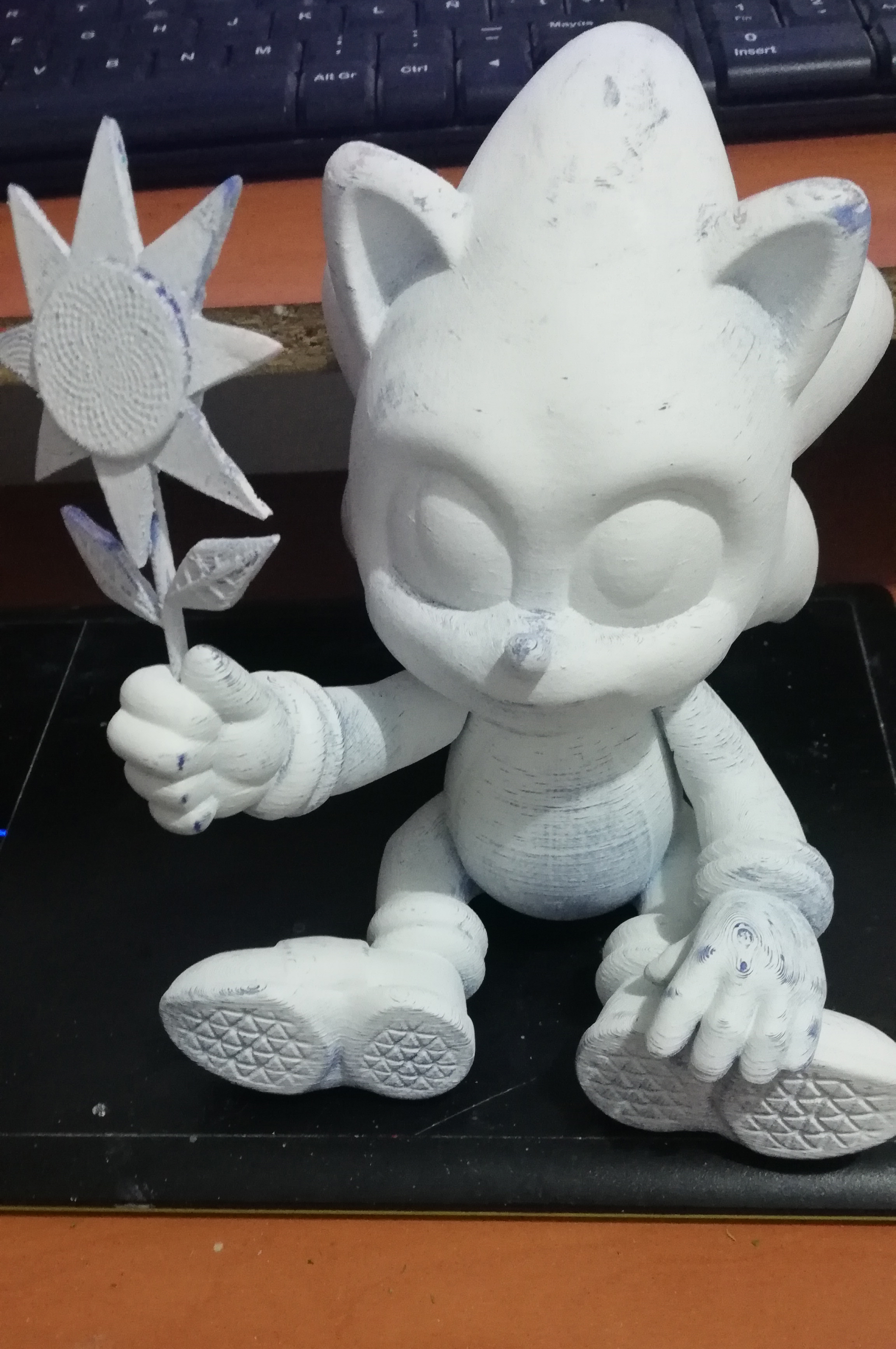 3D printable Baby Sonic the Hedgehog - 3D FanArt • made with ender 3・Cults