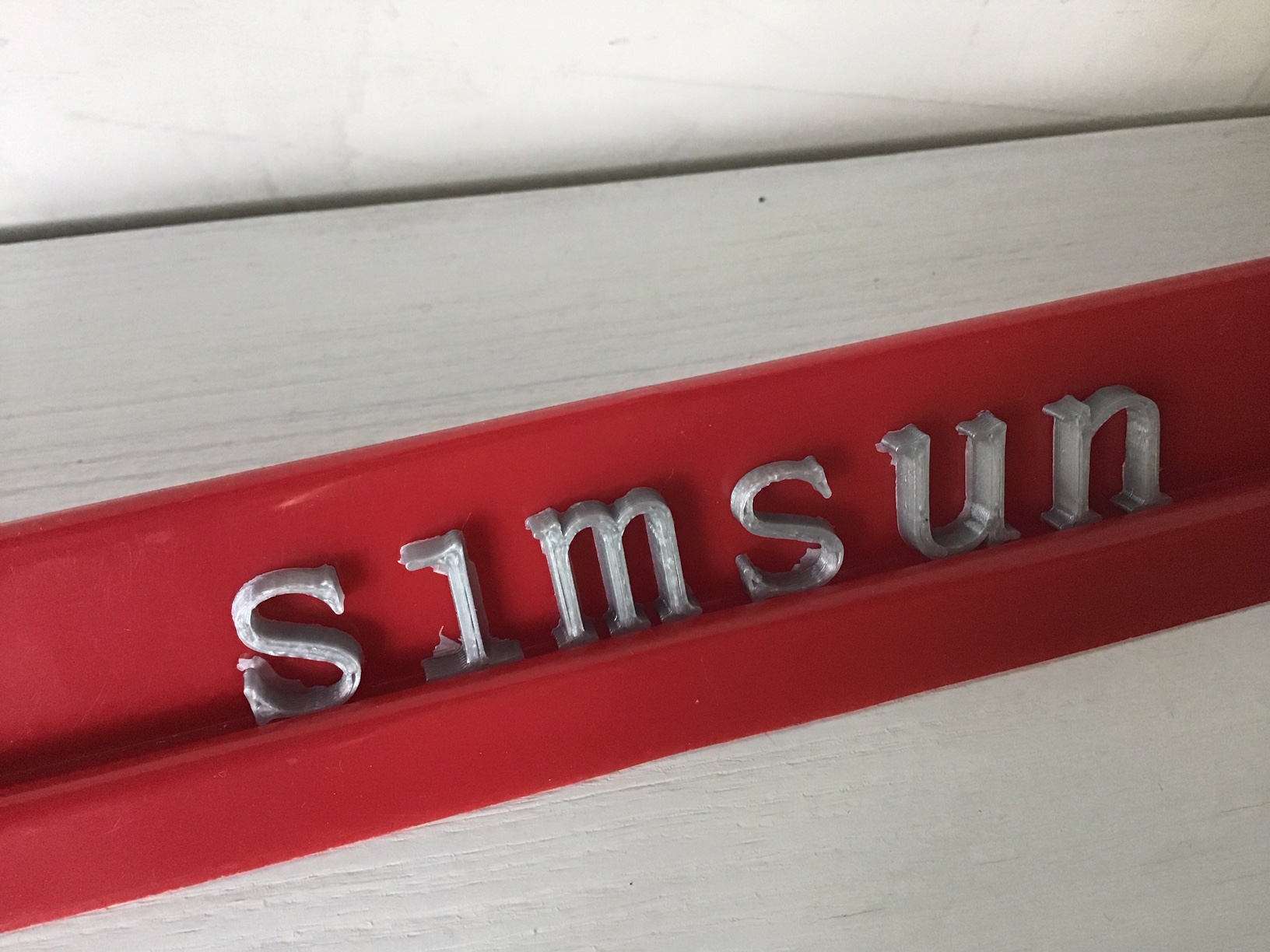 arquivo 3D SIMSUN letras mayúsculas y minúsculas 3D archivo STL 📱 ...