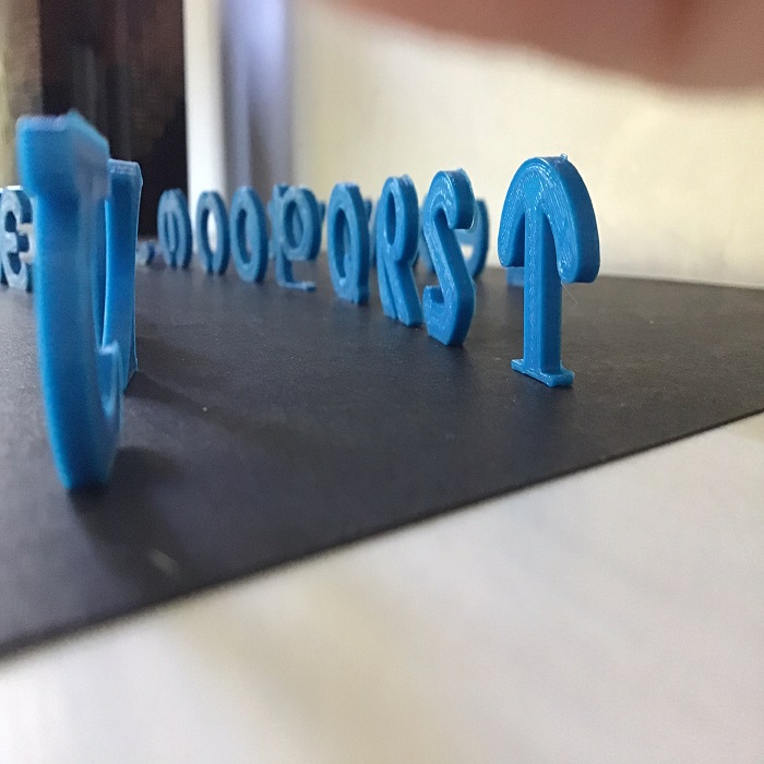 3D file VERTICAL uppercase 3D letters STL file 📁 ・3D printer model to ...