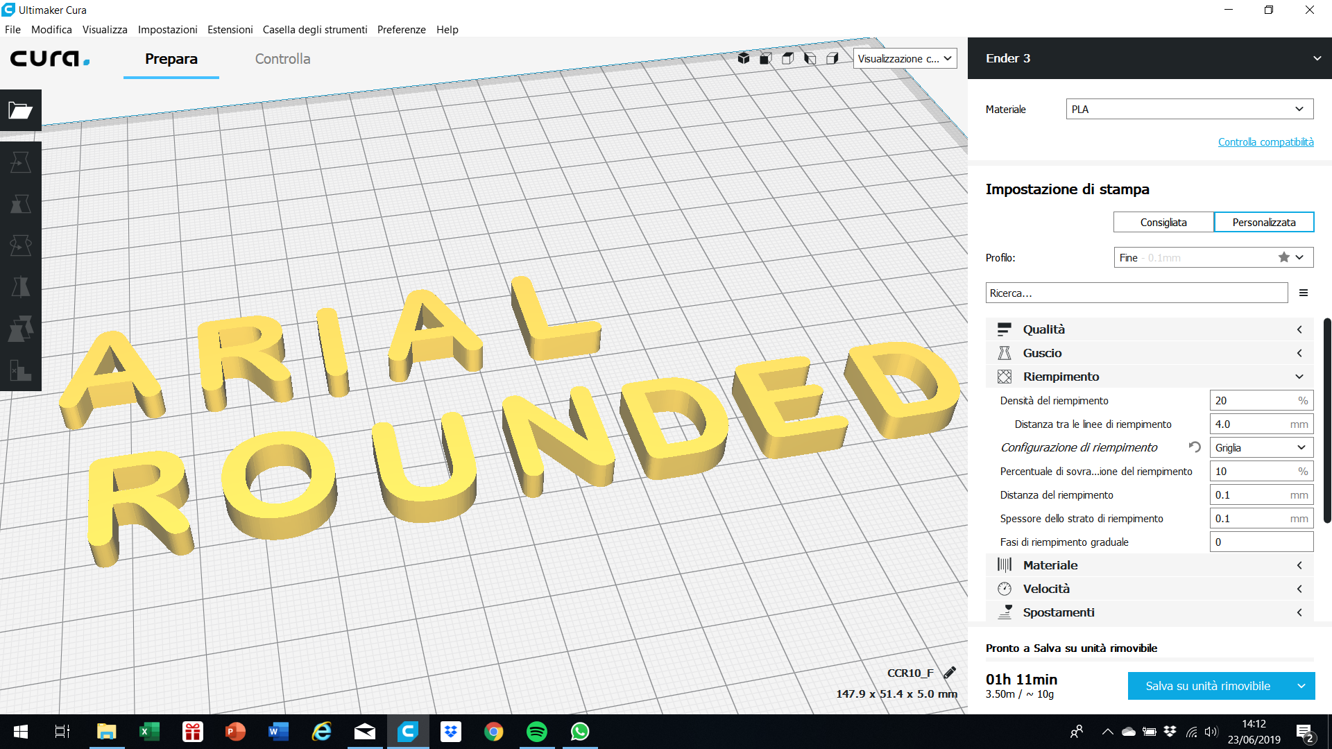 📁 ARIAL ROUNDED font uppercase and lowercase 3D letters STL file・ 3D ...