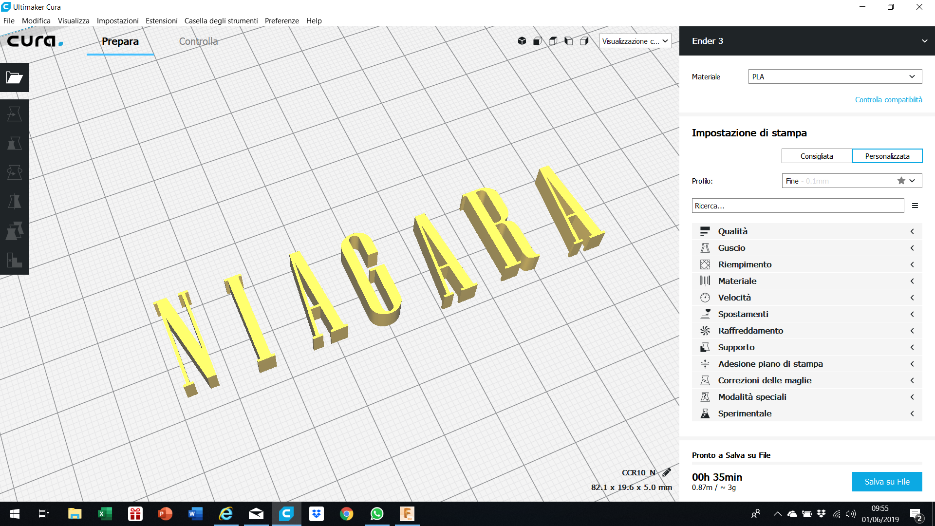 📁 NIAGARA font uppercase 3D letters STL file・ 3D File for ・Cults