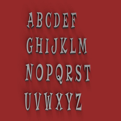 3D file RISQUE uppercase 3D letters STL file 📁 ・3D printable model to ...