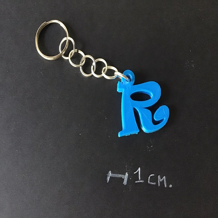 3D file 3d letters for keychain and more 🗝️ ・Model to download and 3D ...