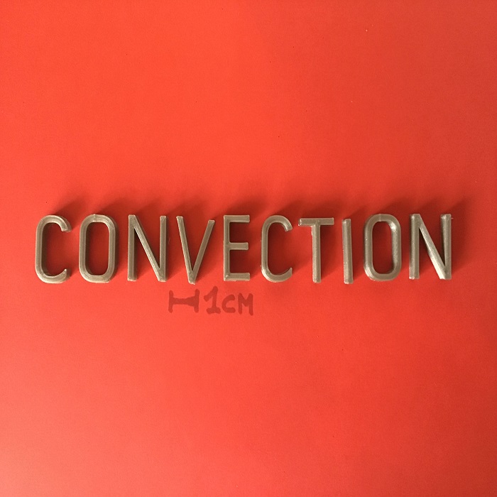 3D file CONVECTION font uppercase 3D letters STL file 📁 ・3D printer ...