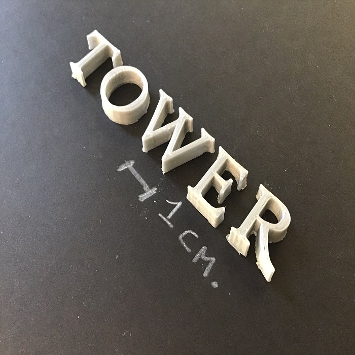 3D file HIGH TOWER font uppercase 3D letters STL file 📁 ・3D printing ...