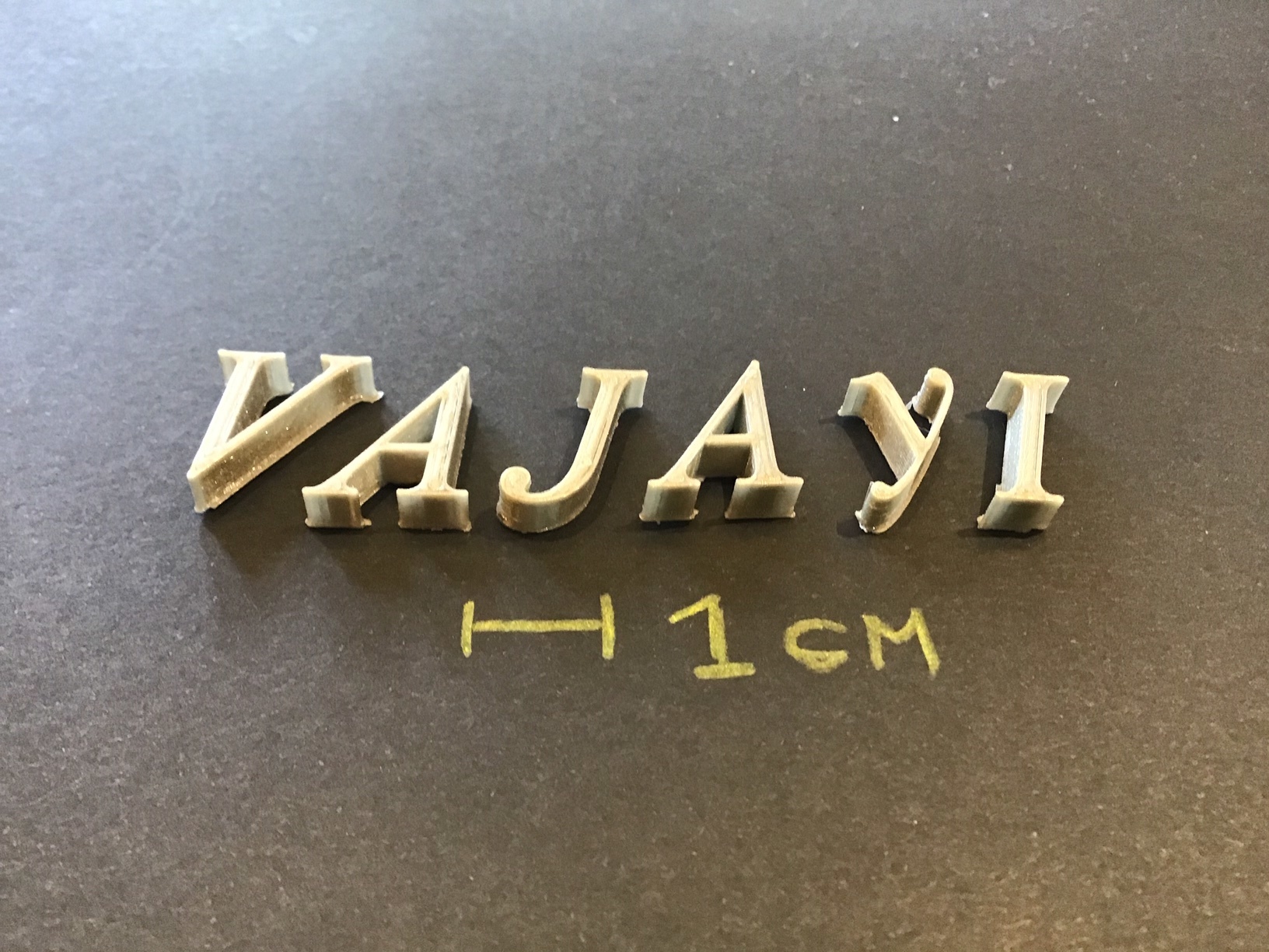 3D file VIJAYA font uppercase 3D letters STL file 📁・3D print model to ...