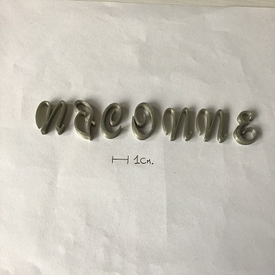3D file NICONNE uppercase 3D letters STL file 📁 ・3D printable design to ...