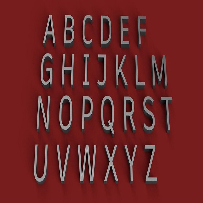 arquivo 3D ARTIBOOK letras mayúsculas 3D archivo STL 👽 ・modelo para ...