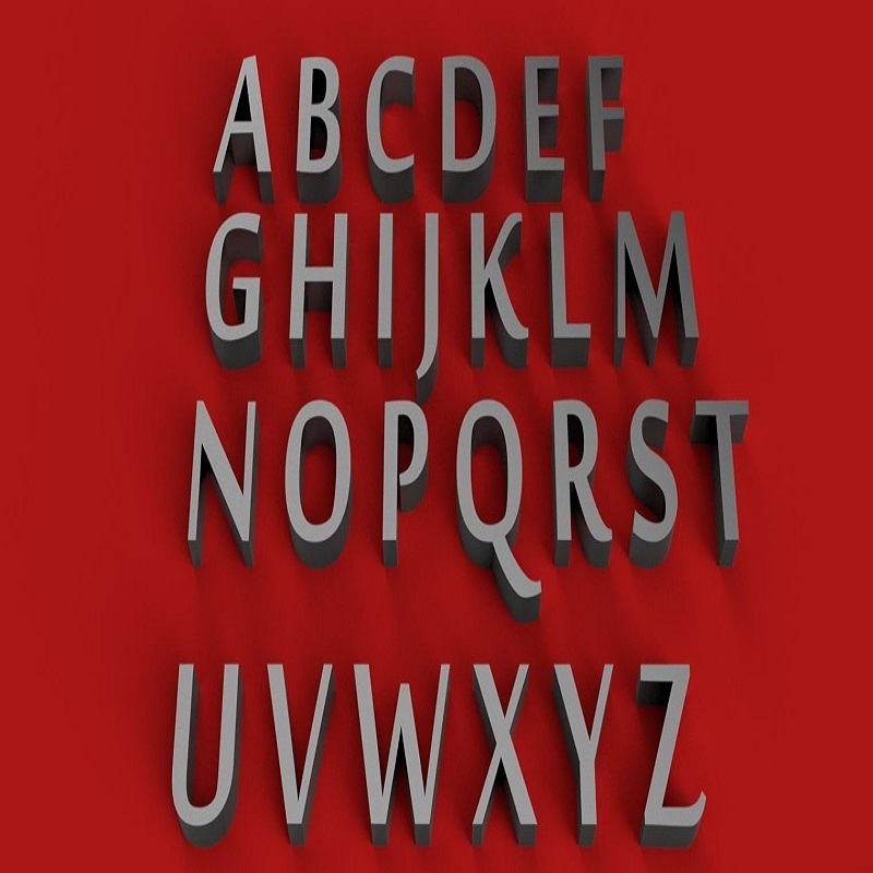 3D file MOOL font uppercase 3D letters STL file 📁 ・3D printable design ...