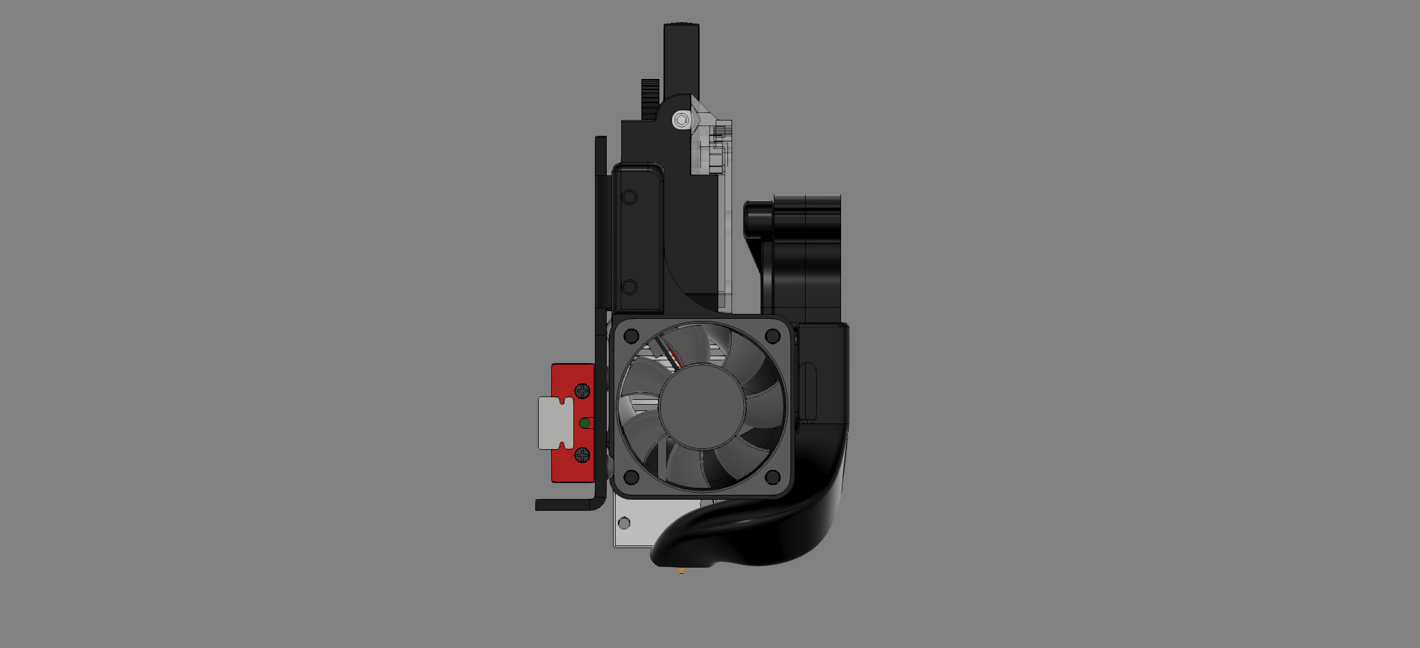 🌋 KP3S Titan V6 volcano fan duct・Free STL File for ・Cults