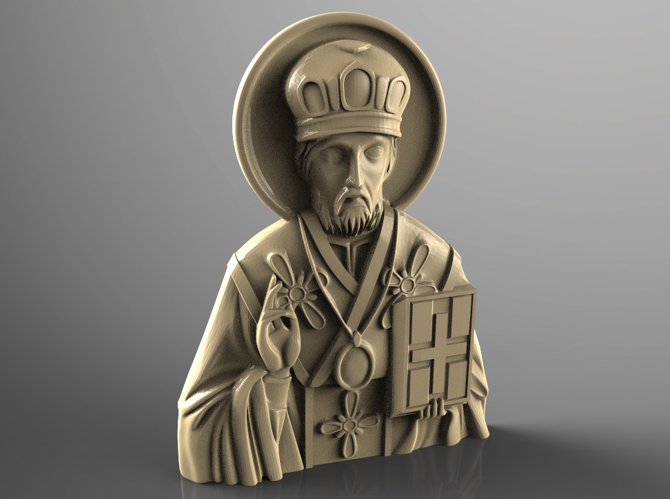 Free STL file Religious frame cnc art router 🖼️ ・Template to download ...