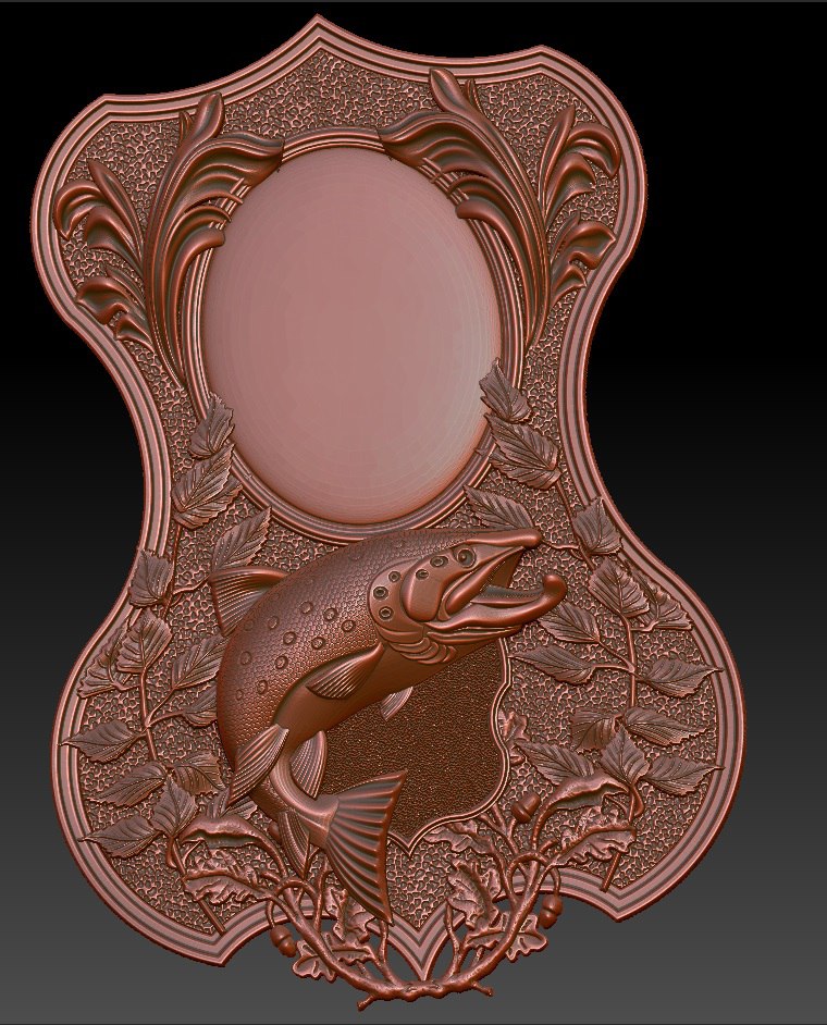 Free STL file fish trophy cnc router art 🐠 ・3D print model to download ...